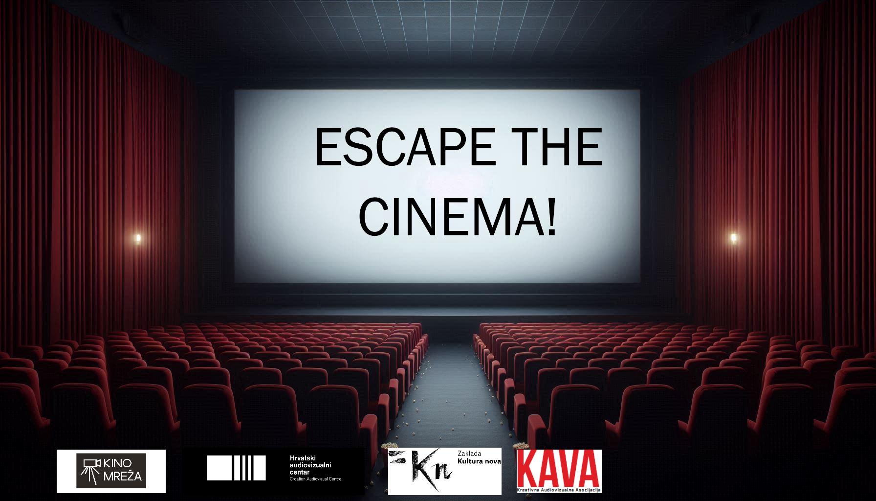 Escape the cinema - Escape za van: radionica za mlade • Kantun kulture